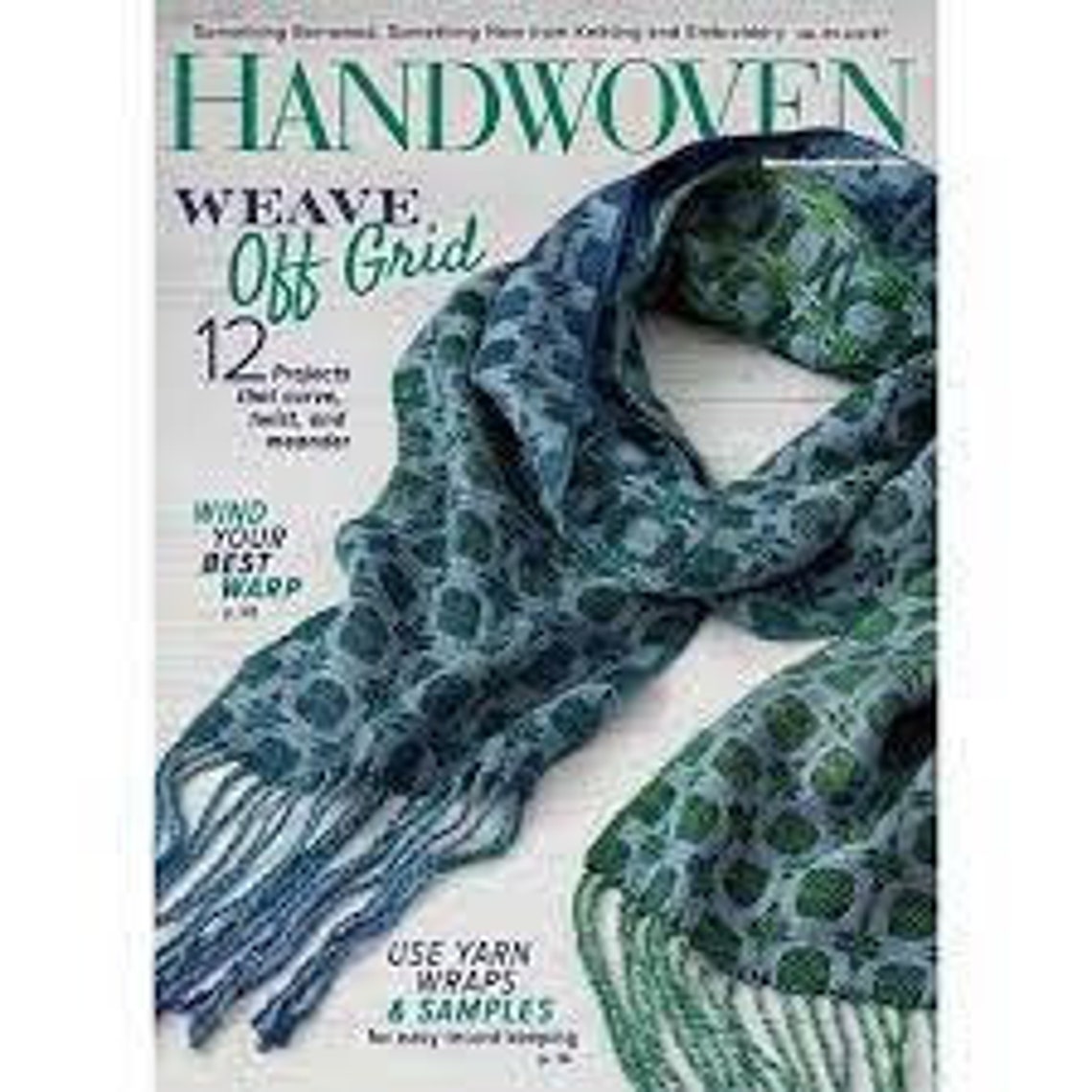 Handwoven Magazine Collection, Weaving Patterns & Instructions - Etsy