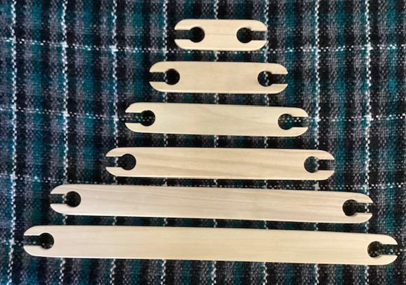 Stick Shuttle Set, 3 Weaving Shuttles, Weaving Accessory, Made in the ...