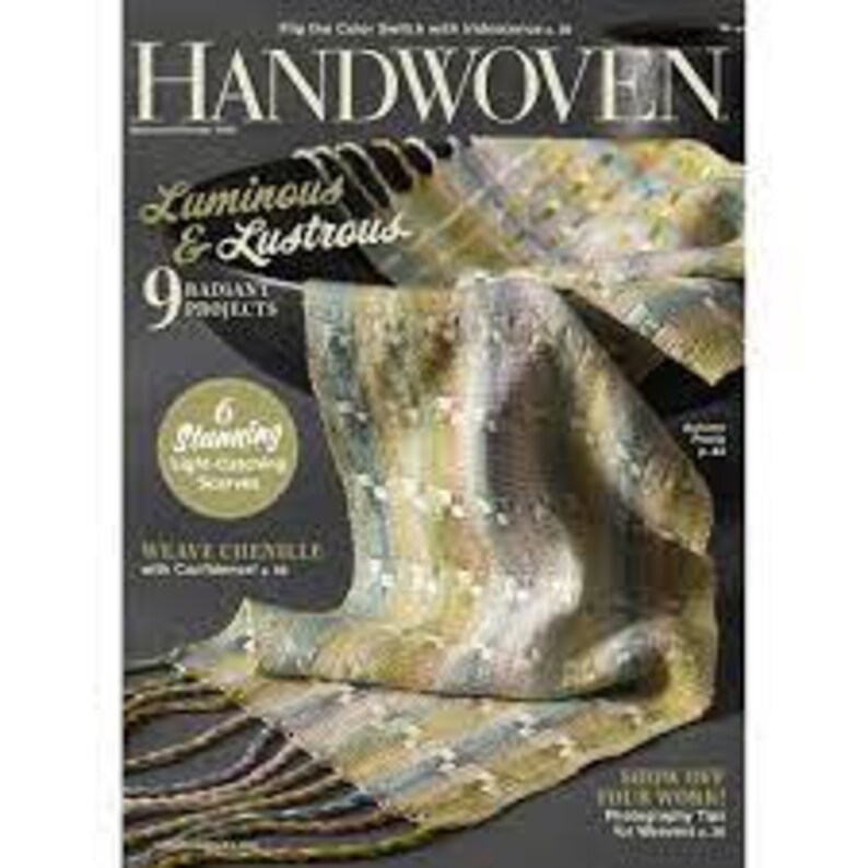 Handwoven Magazine, Weaving Projects, 4 & 8 Harness Instructions ...