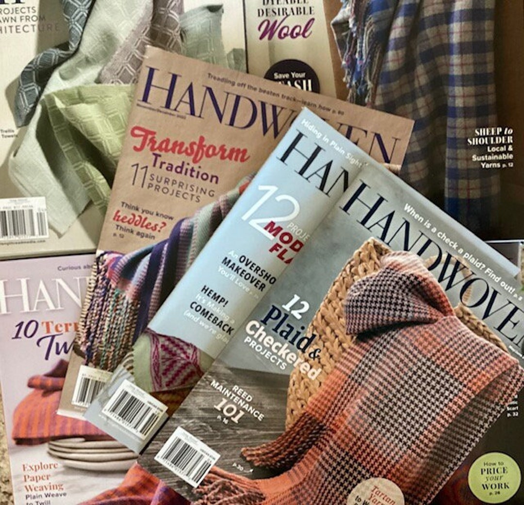 Handwoven Magazines, 2024, 2023 and Older, Your Choice, Hardcopy, How ...