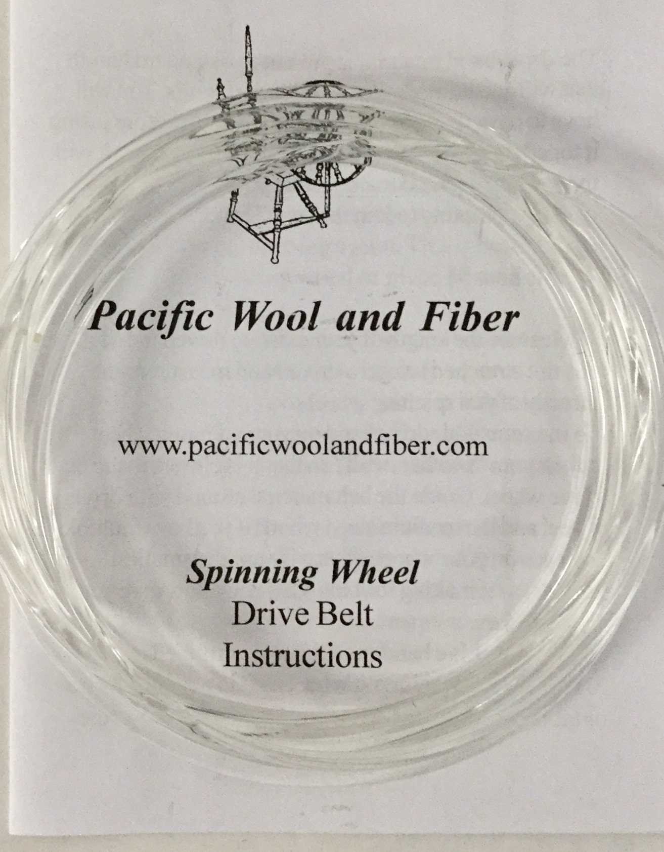 Spinning Wheel Belt, Single Drive, Clear, Spinning Wheel Drive Band ...