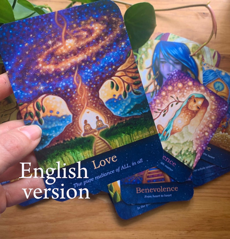 Deck Card English Version Oracle in English Daily Simple Draw - Etsy
