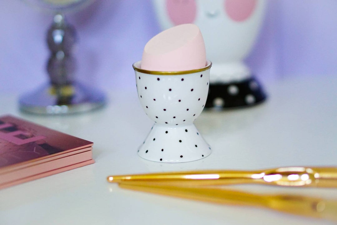 Beauty Blender Holder, Pretty Makeup Organizer, Girlie Makeup Storage ...