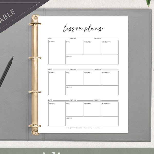 Teacher Planner 2022-2023 Printable Lesson Planner Teaching - Etsy Canada