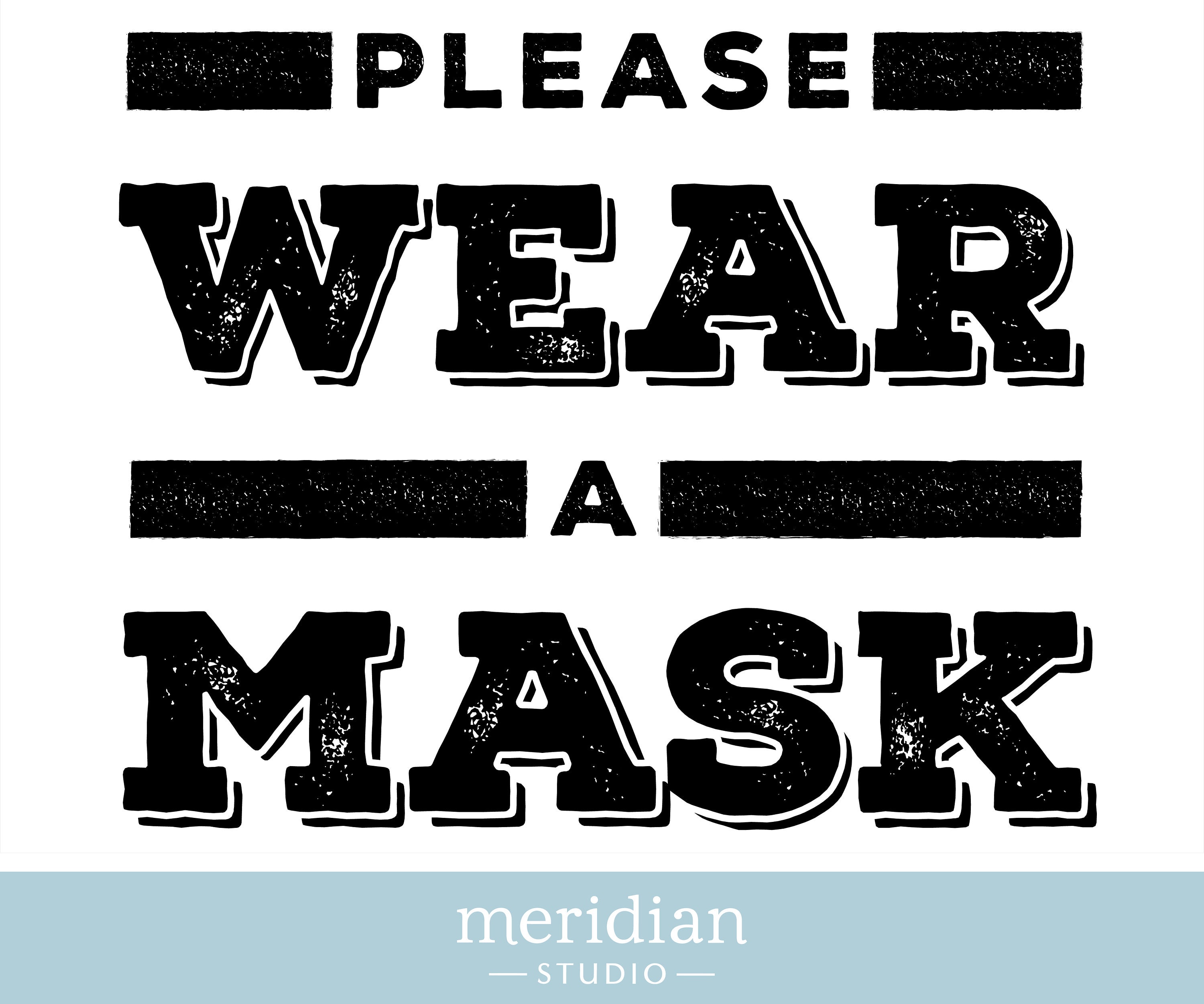 Please Wear a Mask, Printable Poster 11x8.5 Pdf - Etsy