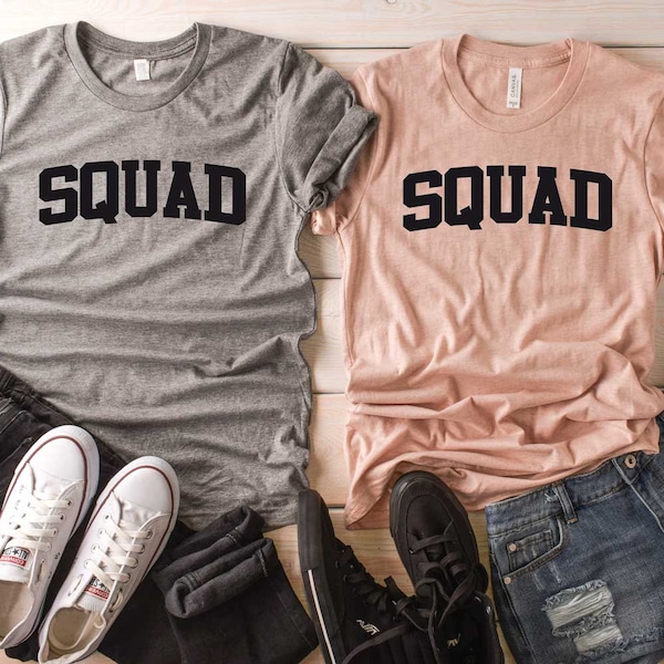 Squad Shirt - Etsy