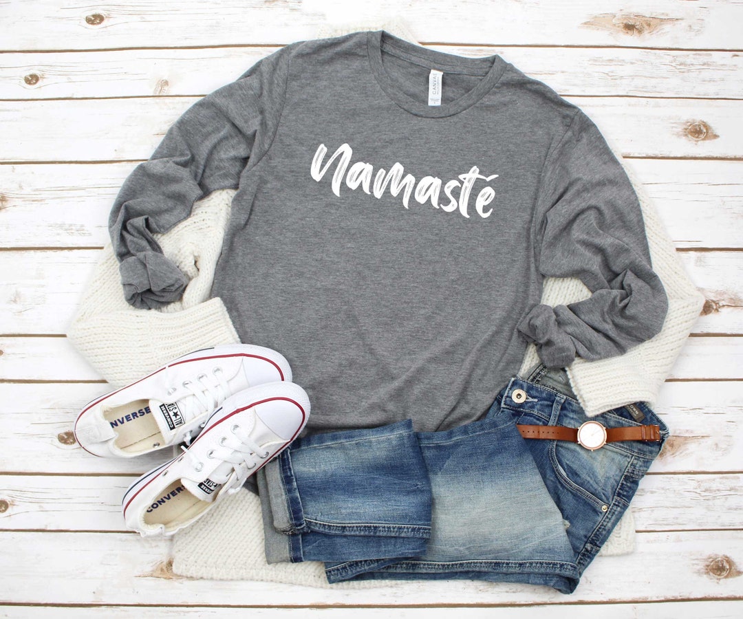 Namaste Shirt. Yoga Shirt. Peace Shirt. Joyful Shirt. Super Soft ...