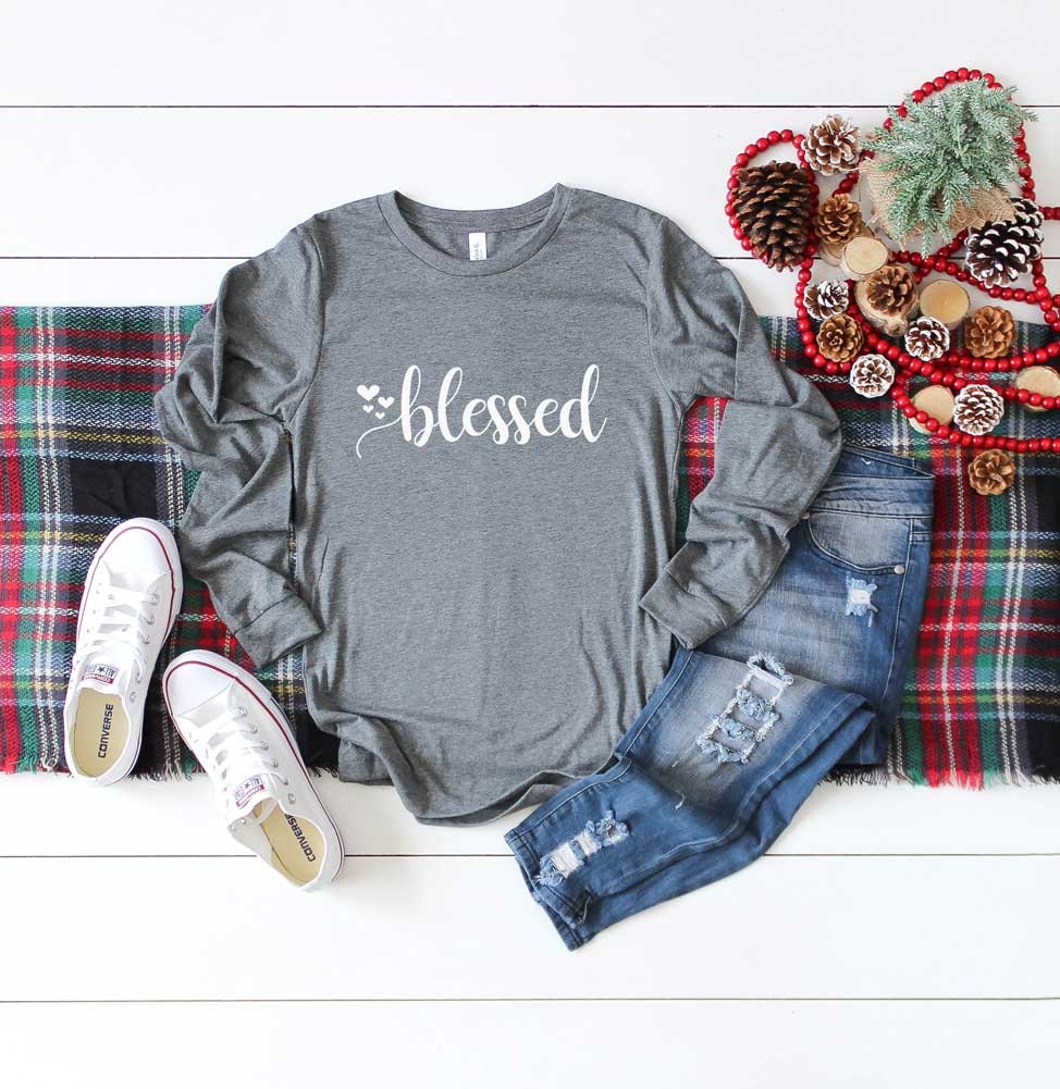 Blessed Shirt. Religious T-shirt. Christian Shirt. Super Soft & Comfy ...