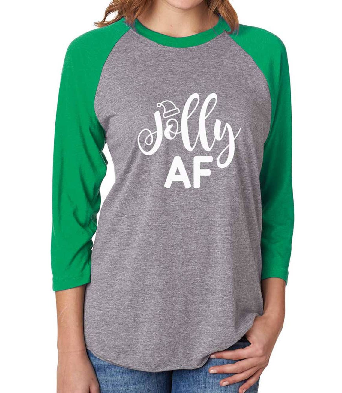 Jolly AF Shirt. Christmas Tshirt. Super Soft and Comfy - Etsy
