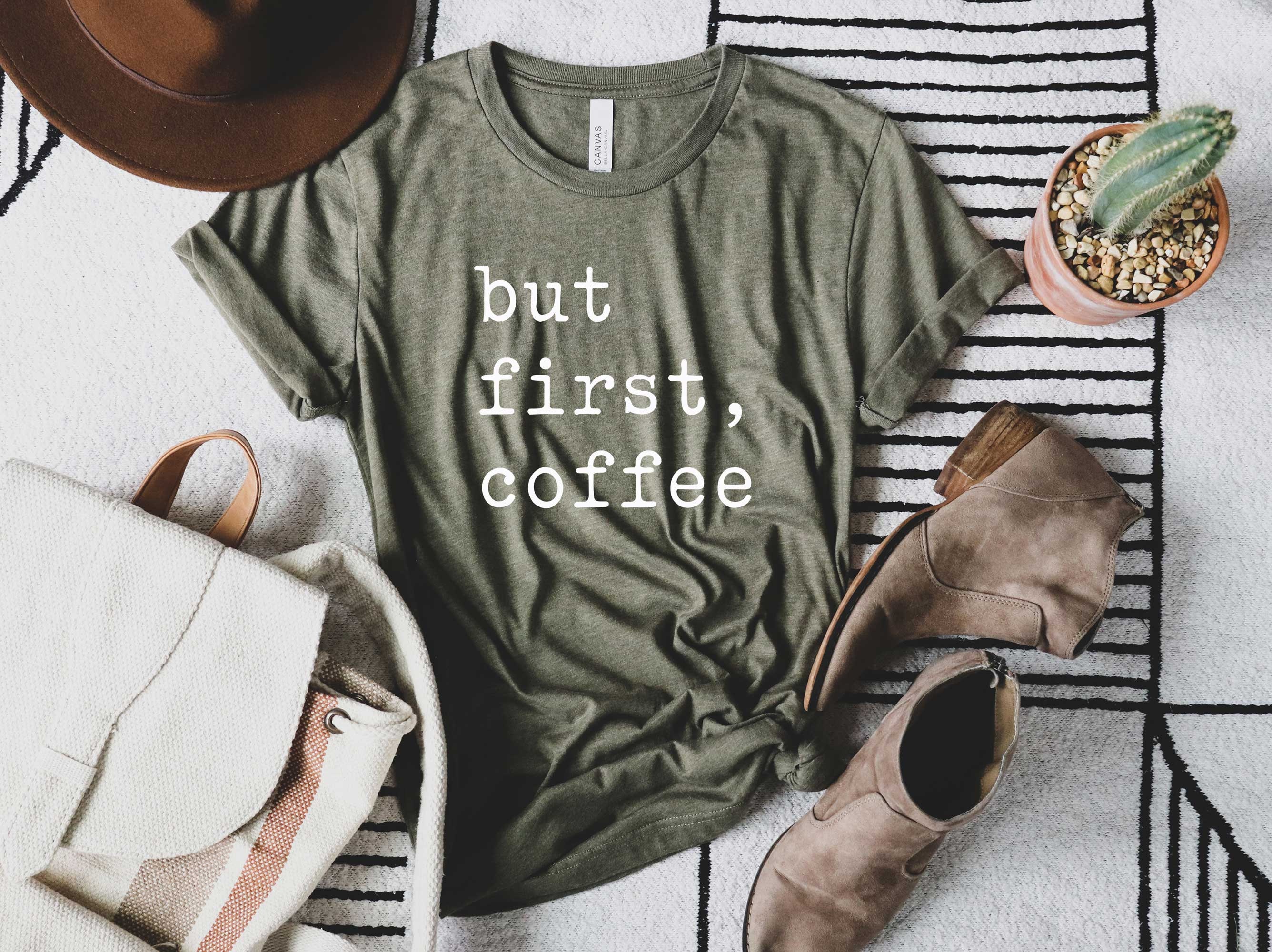 But First Coffee Shirt. Coffee Shirt for Women. Super Soft & | Etsy