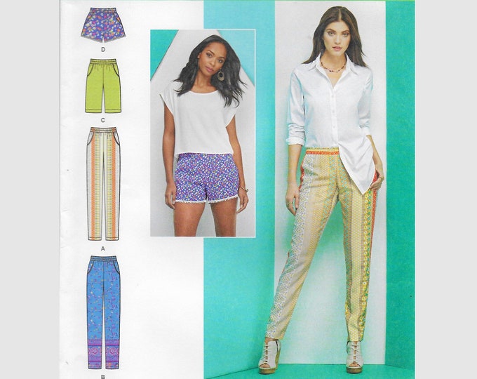 Simplicity 1165 | Woman Pants & Shorts Sewing Pattern Size 6-14, Misses ...