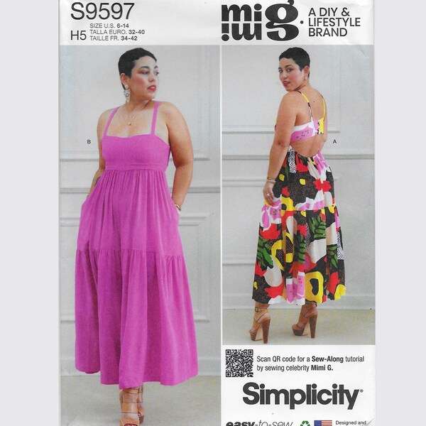 Simplicity Pattern 9597 - Etsy
