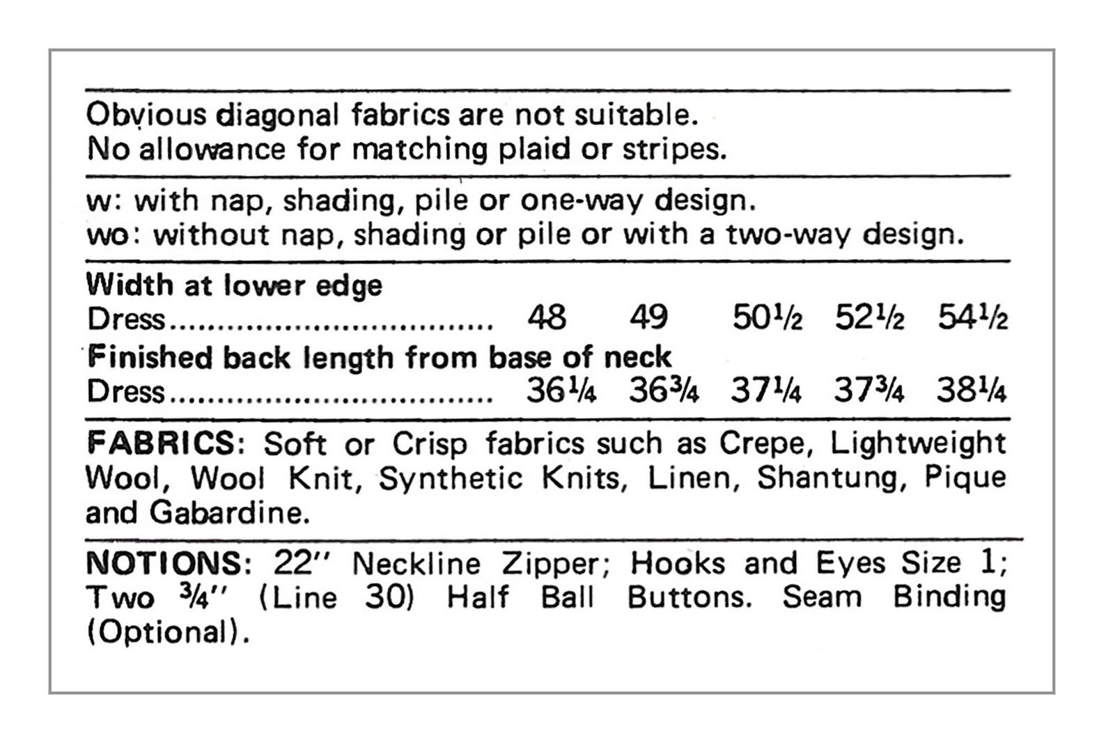 Vintage 1960s Sewing Pattern Butterick 5747 Misses Slightly Bloused ...