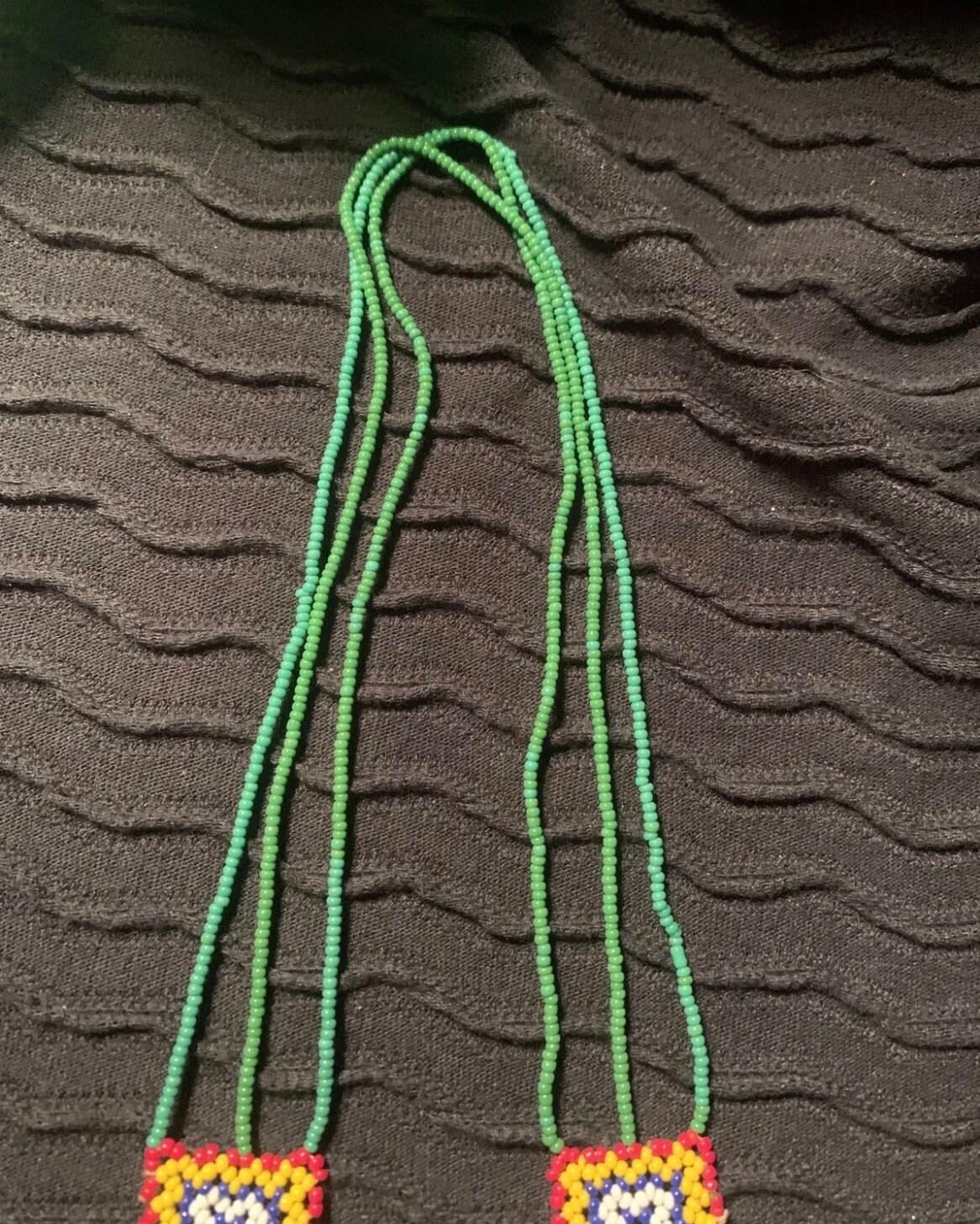 Native American Seed Bead Necklace - Etsy