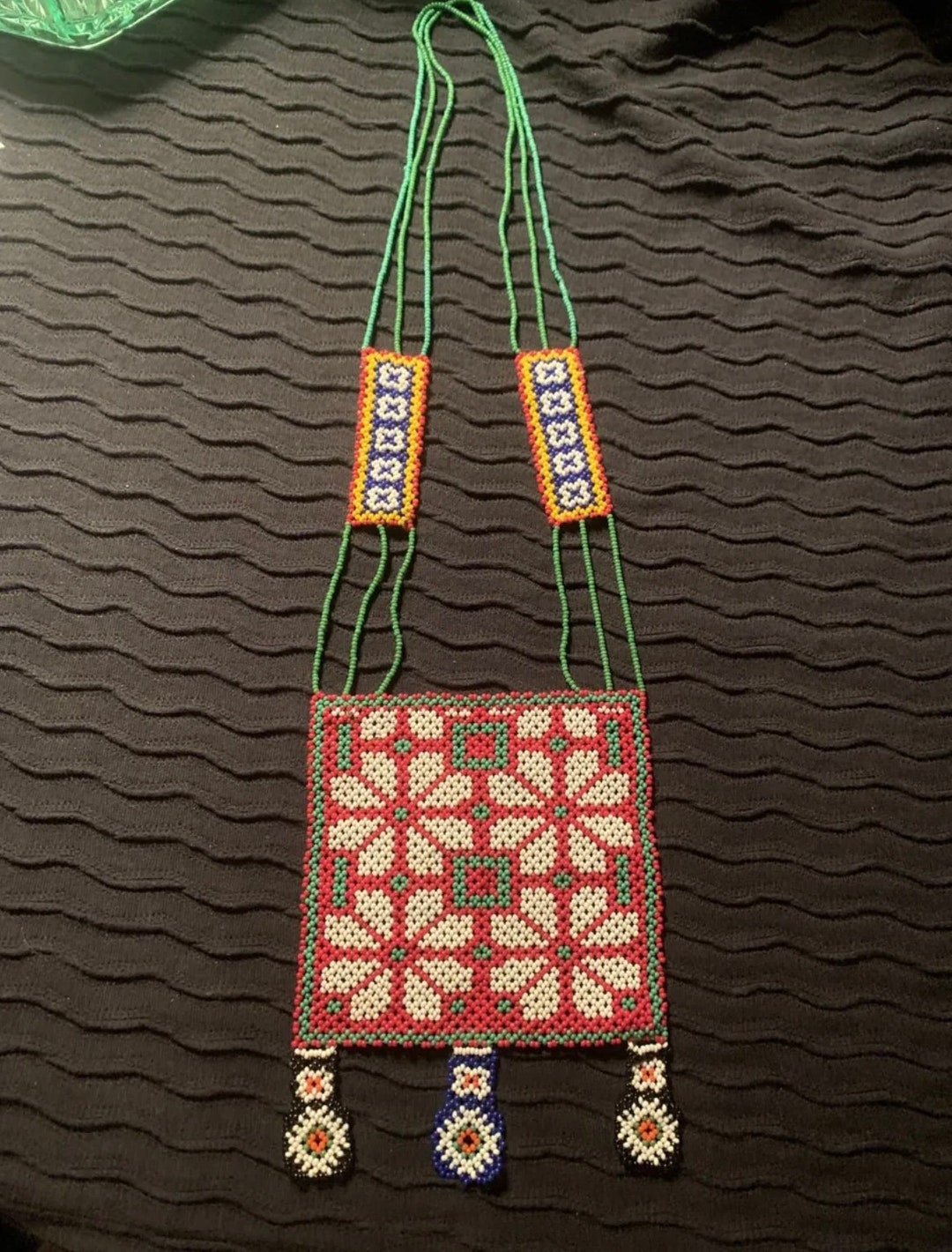 Native American Seed Bead Necklace - Etsy