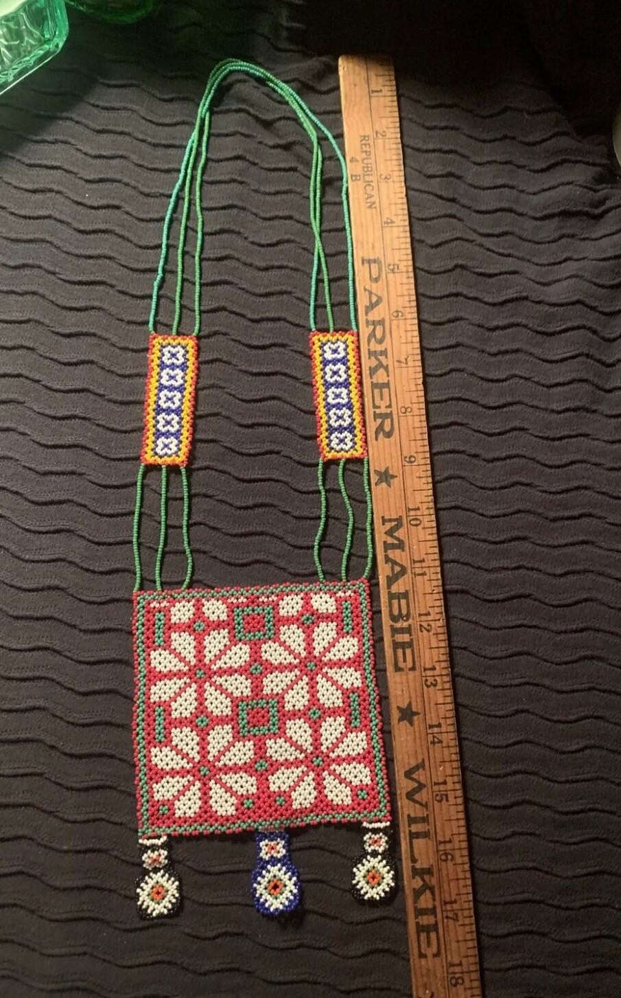 Native American Seed Bead Necklace - Etsy