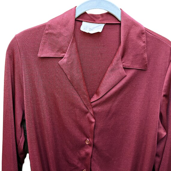 Vintage 70s copper bodysuit, large 70s bodysuit - Gem