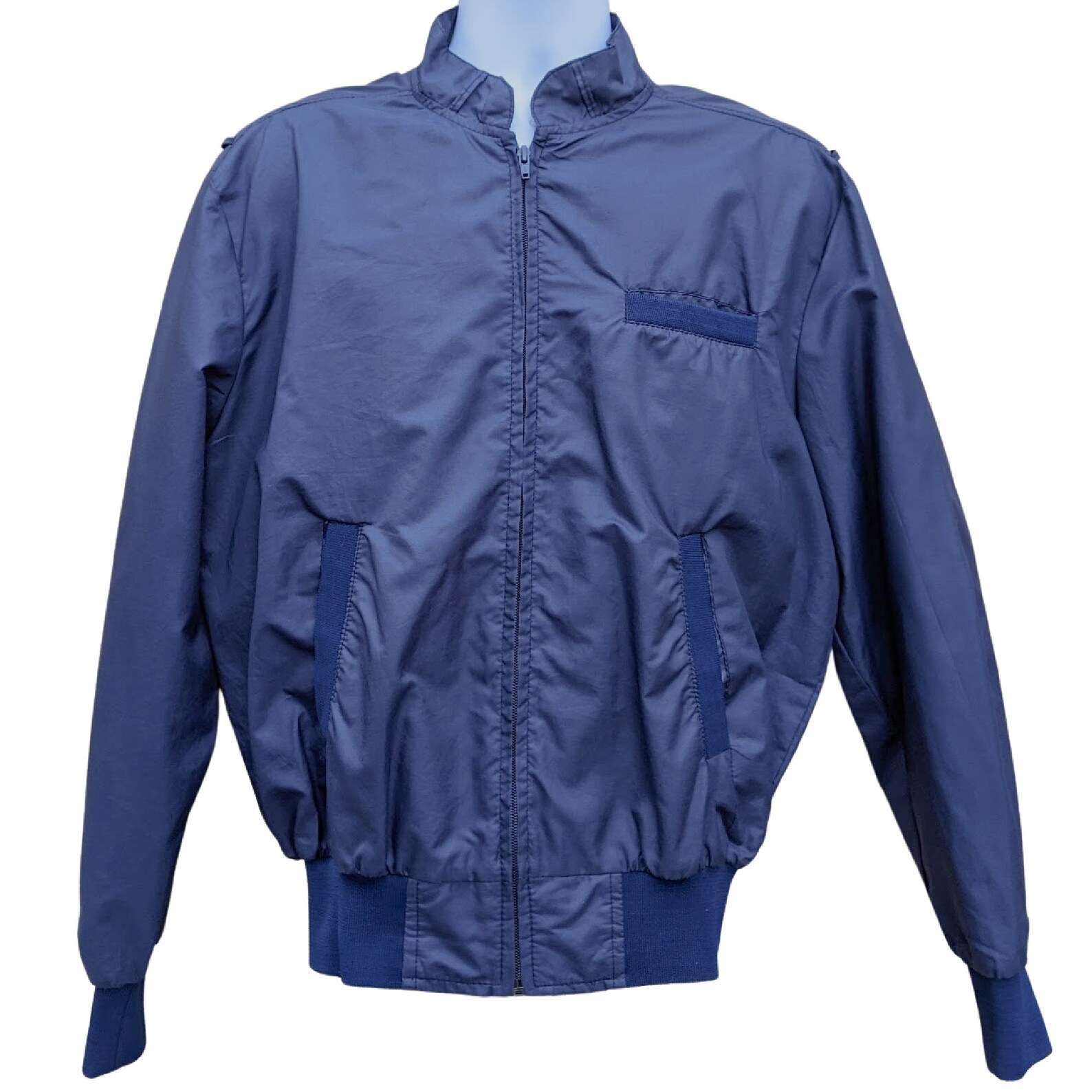 Vintage Navy Blue Members Only Style Windbreaker Jacket - Etsy