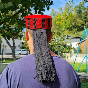 Licka Kapa, Kicanka, Traditional Croatian Cap From Lika, Croatian ...