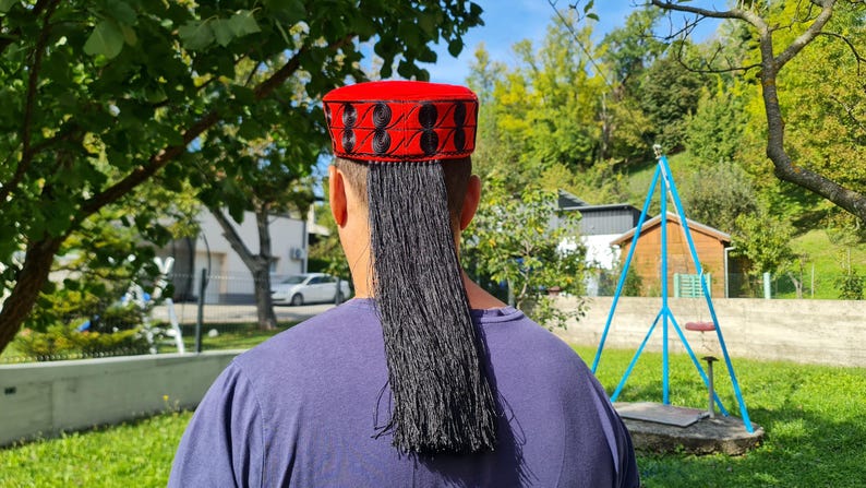 Licka Kapa, Kicanka, Traditional Croatian Cap From Lika, Croatian ...