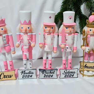 Personalized Pink Nutcracker With Family Name, 25cm, 10" - Etsy