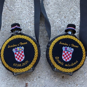 Personalized Glass Cuturica, Croatian Wedding, 700ml - Etsy