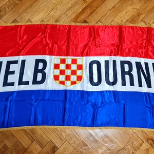 Personalized Croatian Flag With the Old or New Grb, 3 Sizes - Etsy