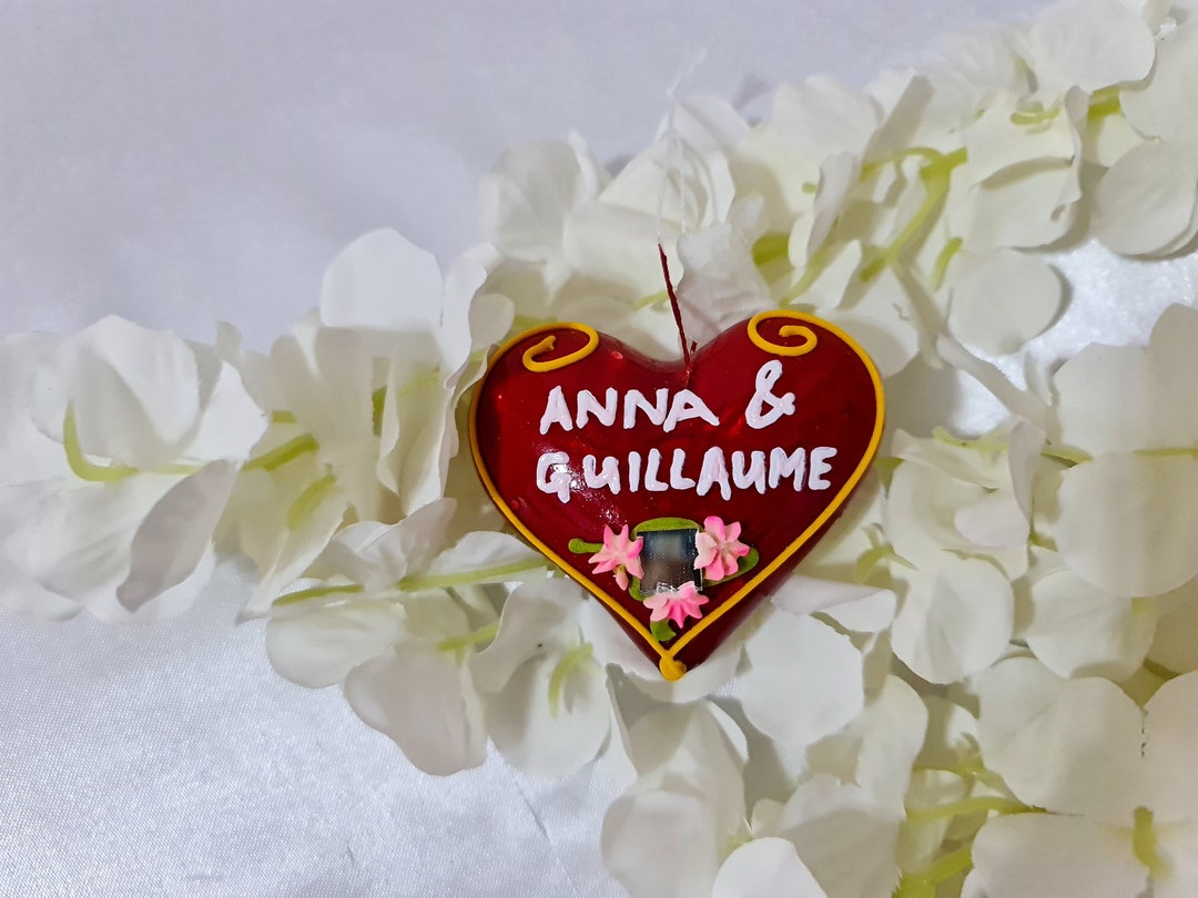 ORIGINAL Personalized Licitar Heart, Gingerbread, Croatian Heritage - Etsy