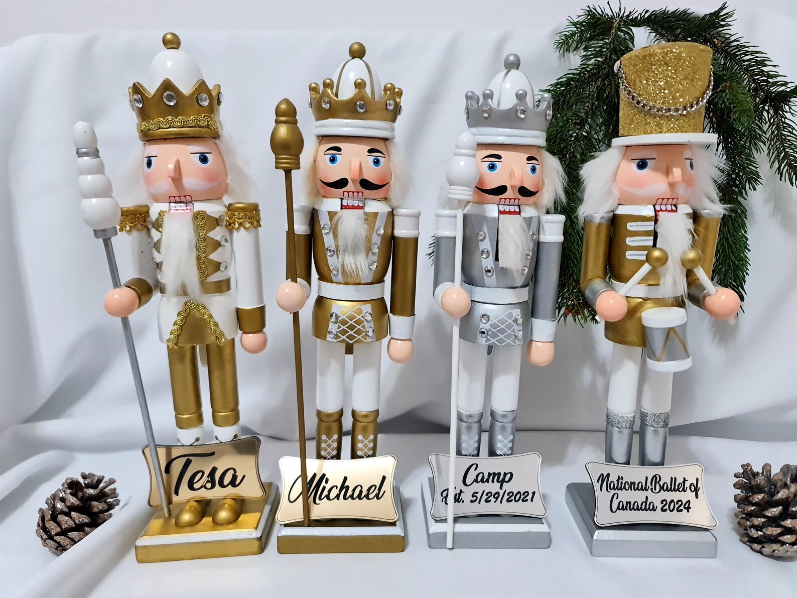 Personalized Nutcracker With Family Name, 30cm, 11.8" - Etsy