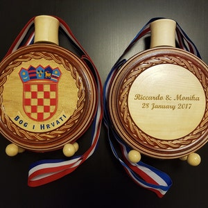Croatian Cuturica, Size XL, 750ml, New Grb, Customized for Your Wedding ...