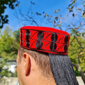 Licka Kapa, Kicanka, Traditional Croatian Cap From Lika, Croatian ...