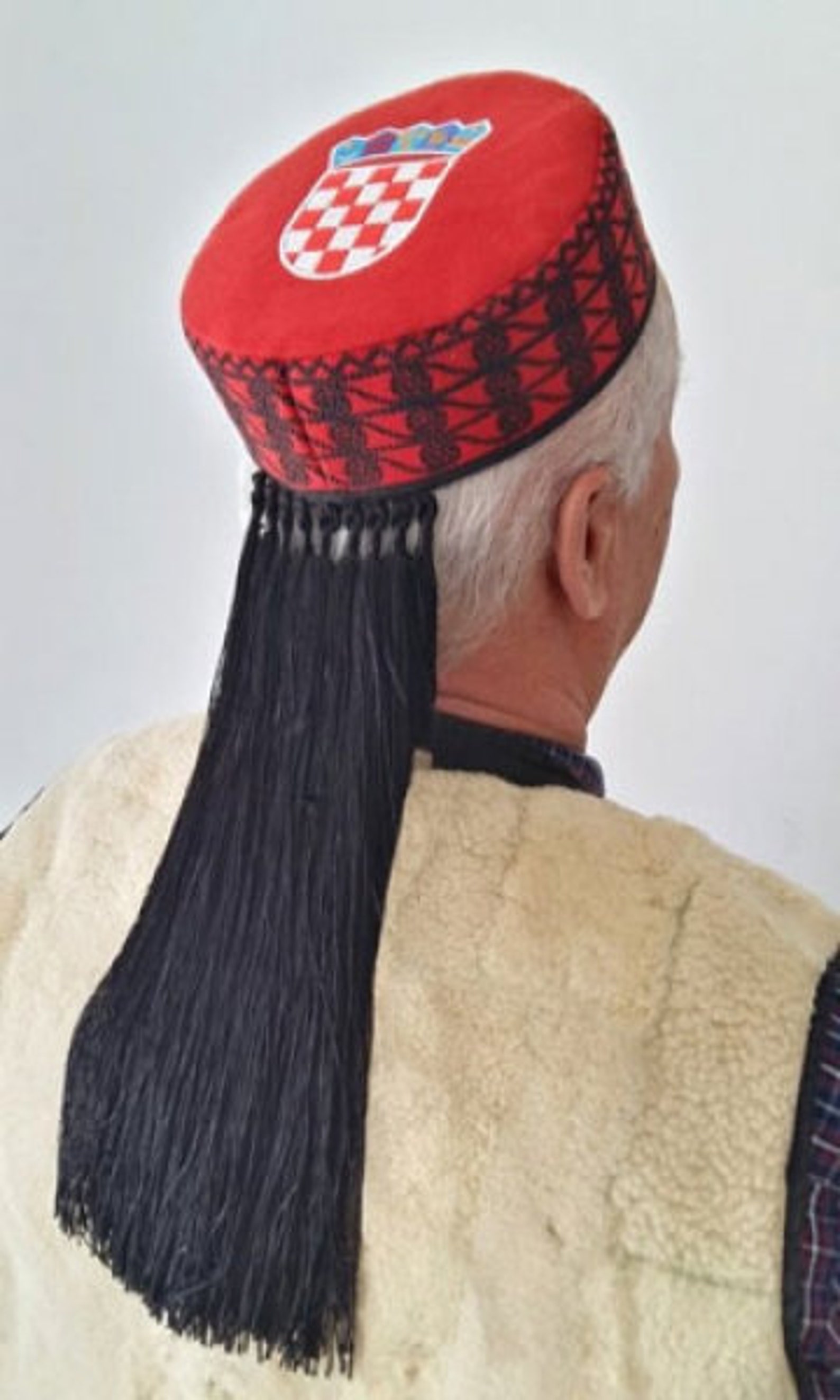 Licka Kapa, Kicanka, Traditional Croatian Cap From Lika, Croatian ...