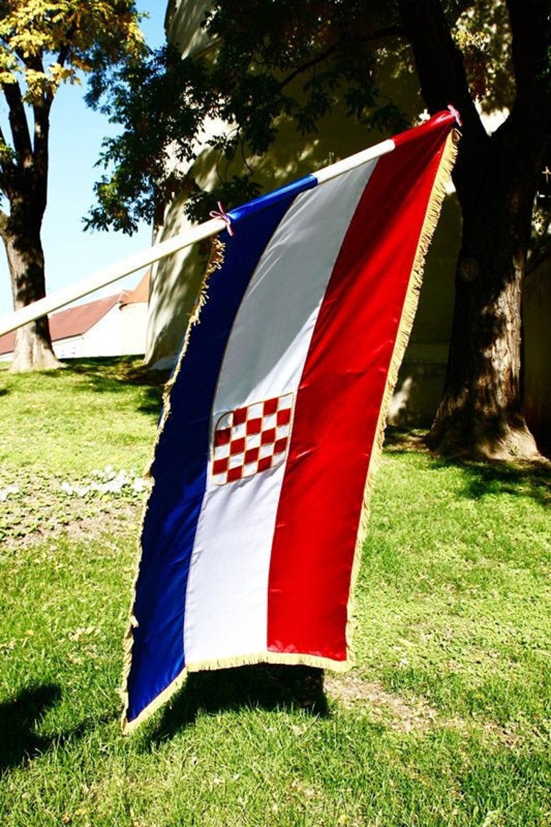 Croatian Flag With the Old Grb, 3 Sizes - Etsy