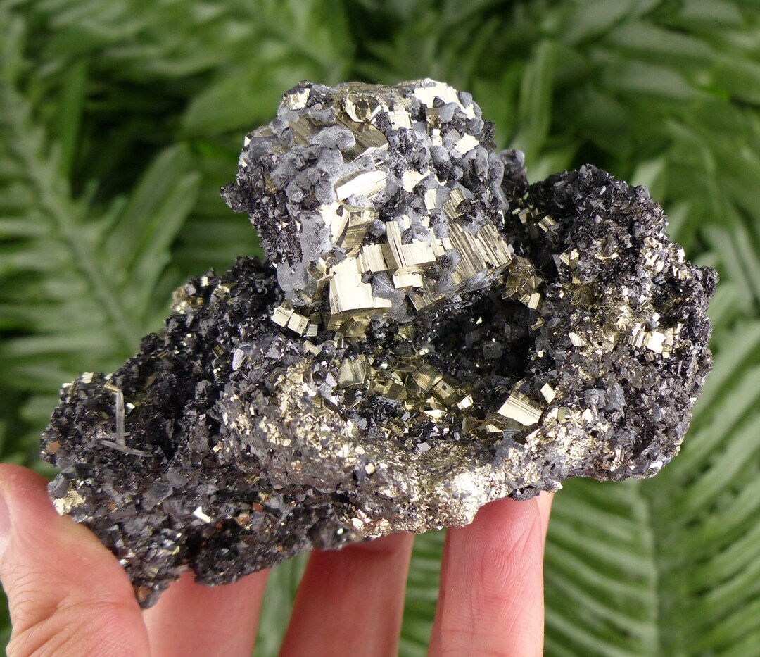 Amazing Pyrite With Sphalerite and Galena, Amazing Color, Pyrite ...