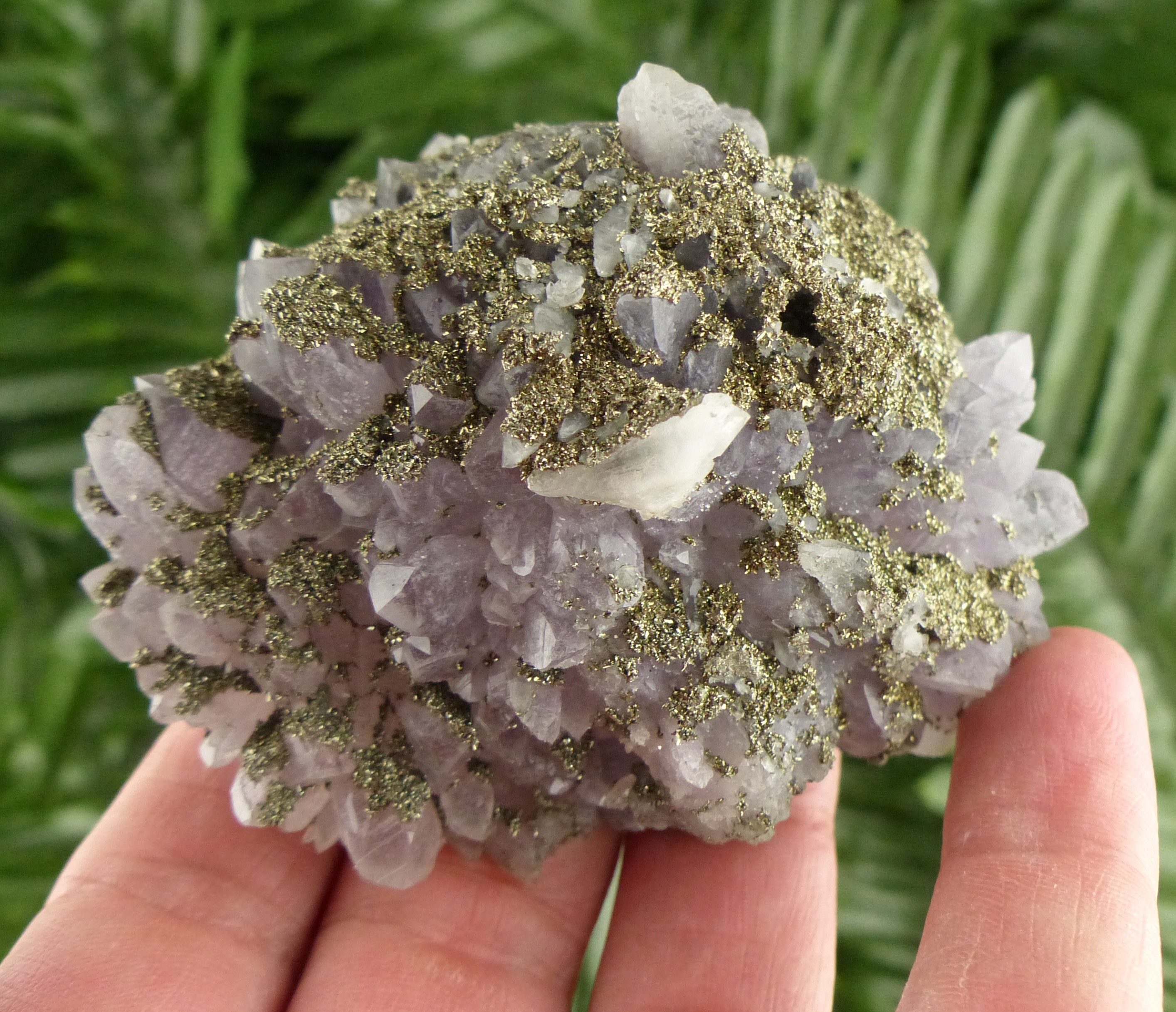 Rare Amethyst with Pyrite From Famous Chala Mine Bulgaria | Etsy