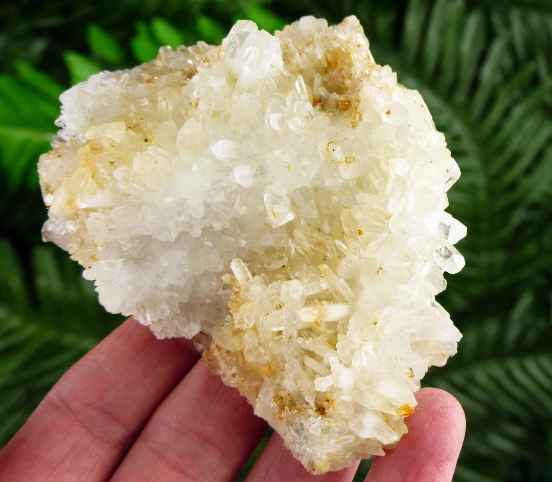 Amazing Quartz With Iron Oxide, Raw Crystal, Natural Mineral, Healing ...