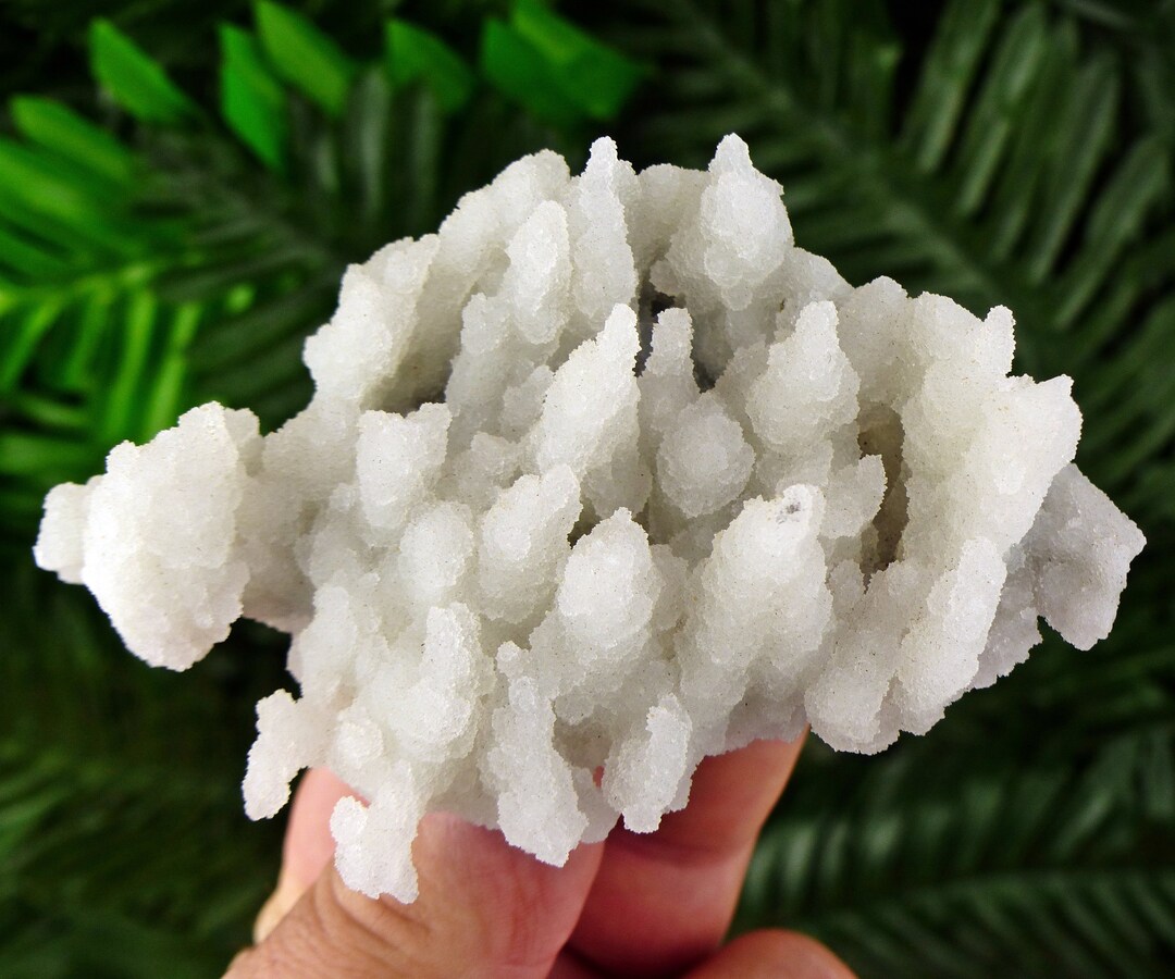 Chalcedony Crystal, Chalcedony Stone, Raw Crystal, Natural Mineral ...