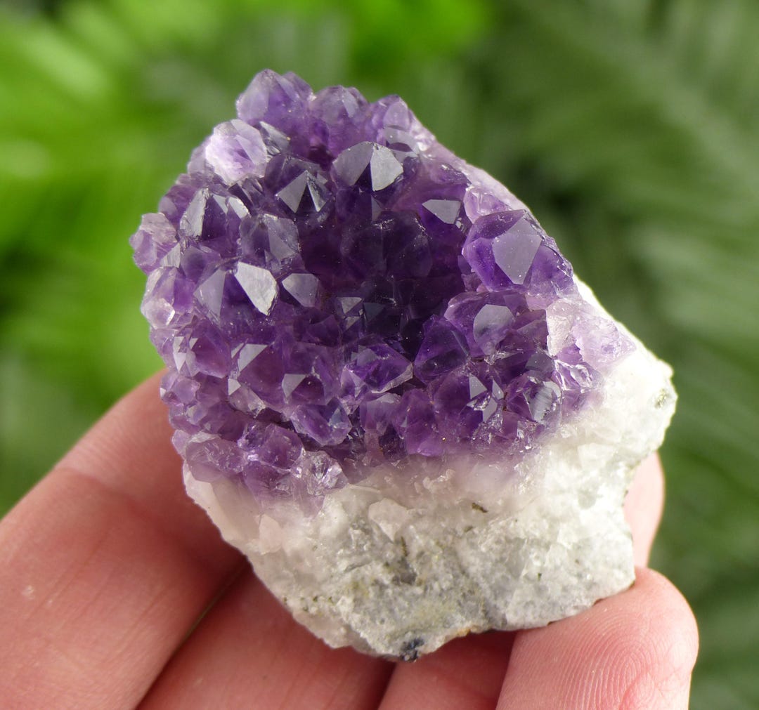 Rare Amethyst From Chala Mine, Bulgaria, Raw Crystal, Natural Mineral ...