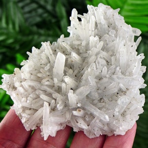 Rare Quartz Crystallization, Milky Quartz, Raw Crystal, Natural Mineral ...