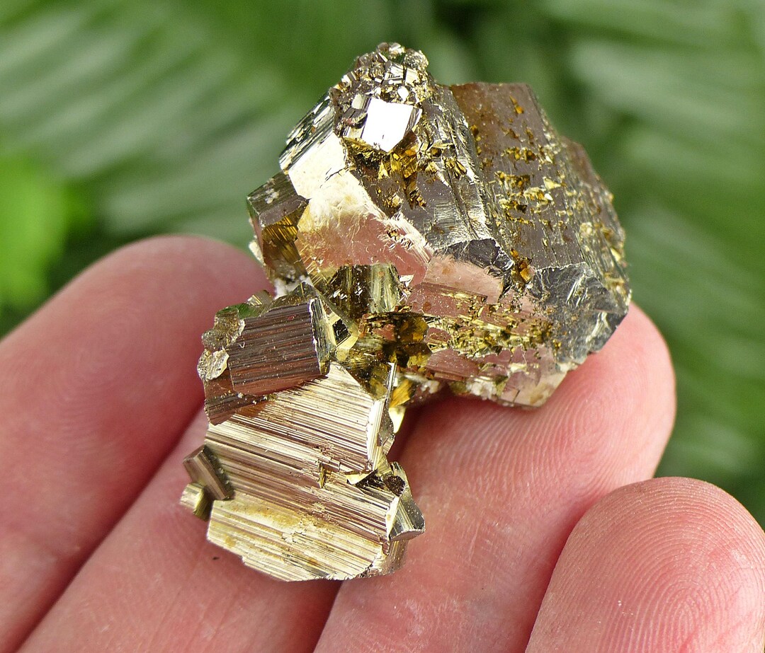 Amazing Golden Yellow Pyrite Crystal, Raw Crystal, Natural Mineral ...