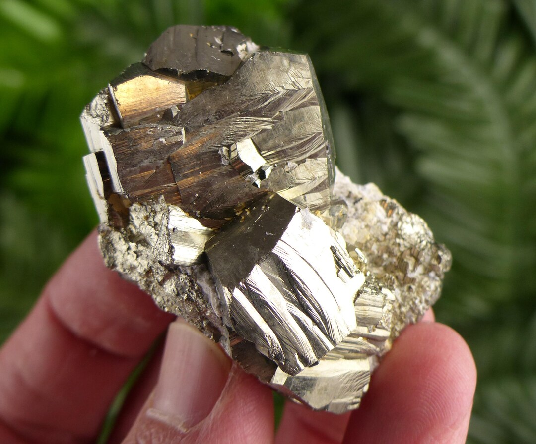 Amazing Golden Yellow Pyrite Crystal, Raw Crystal, Natural Mineral ...