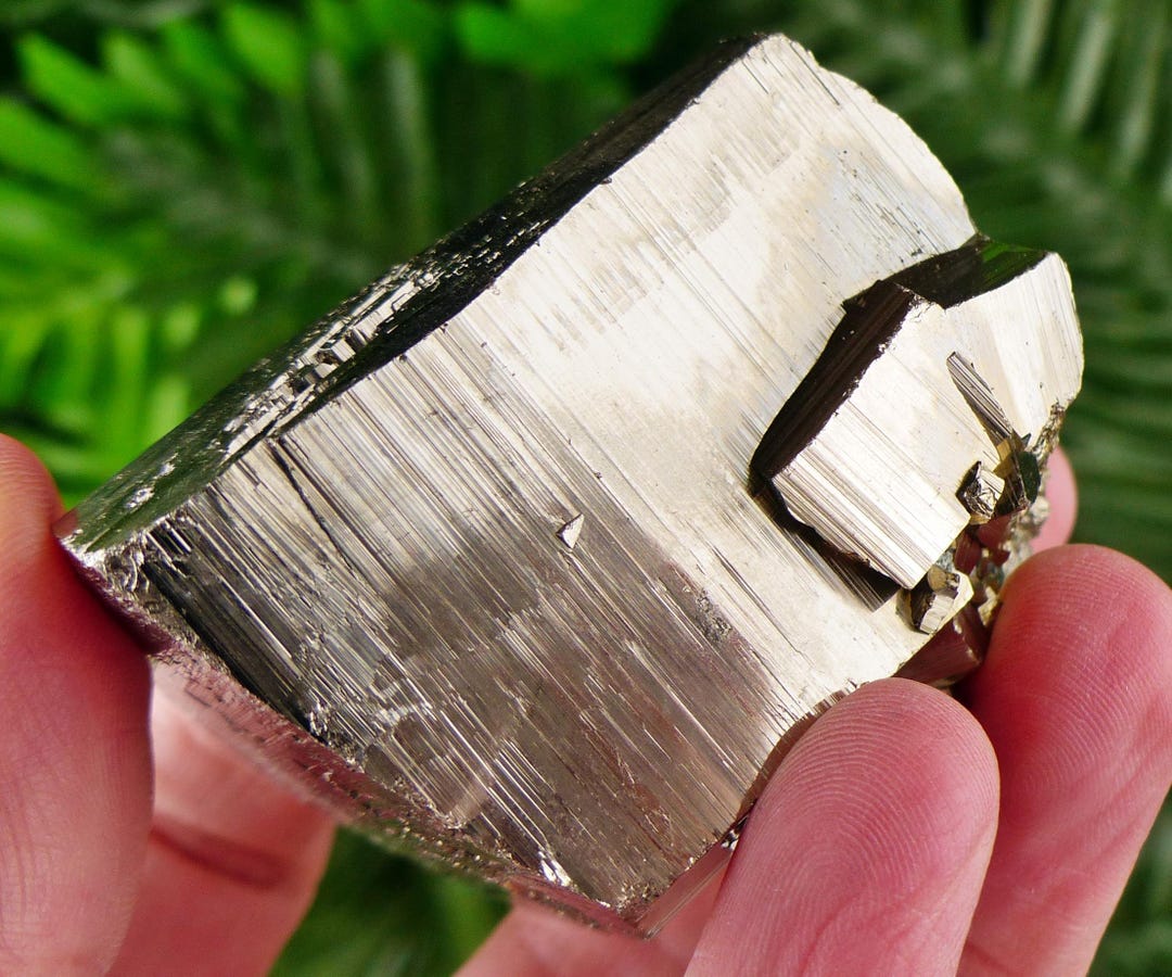 Amazing Big Pyrite Crystal, Raw Crystal, Natural Mineral, Healing ...