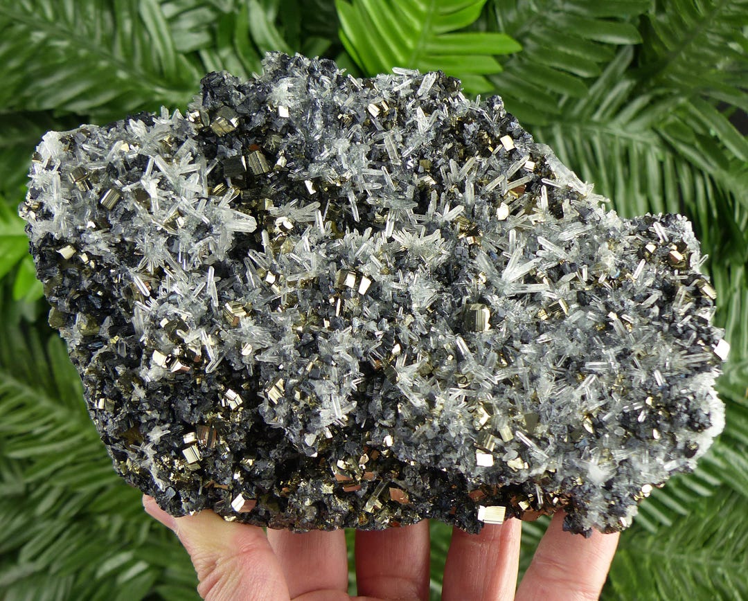 Amazing Pyrite With Sphalerite and Quartz , Raw Crystal, Natural ...