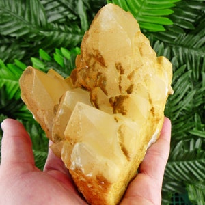 Amazing Big Yellow Quartz, Raw Crystal, Natural Mineral, Healing ...