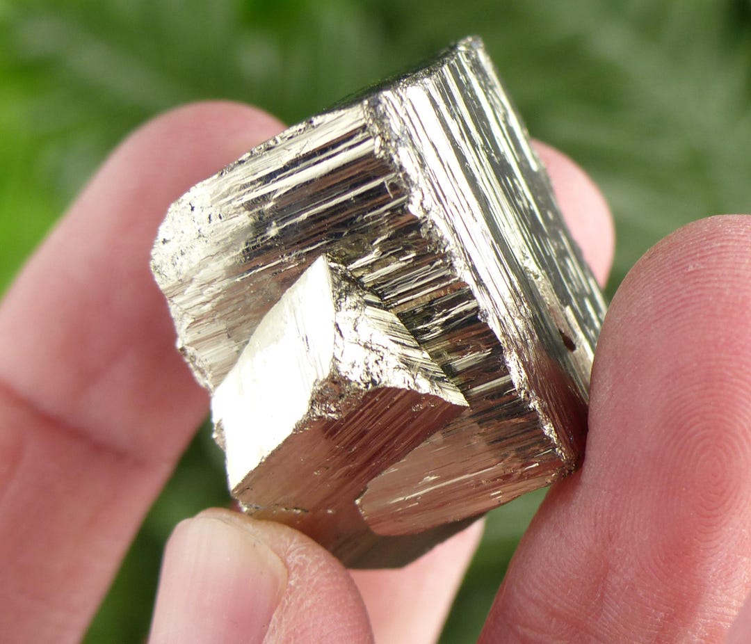 Amazing Golden Yellow Pyrite Crystal, Raw Crystal, Natural Mineral ...