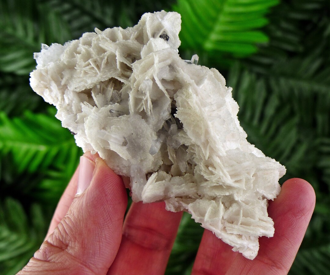 Clear Quartz With Calcite, Quartz Crystal, Chlorite Crystal, Raw ...