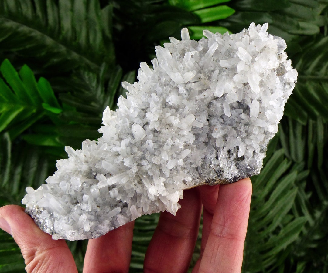 Quartz White Crystal White Mineral Natural Crystal Raw - Etsy