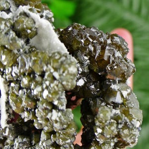 Rare Green Gem Sphalerite Var. Cleiophane, Raw Crystal, Natural Mineral ...