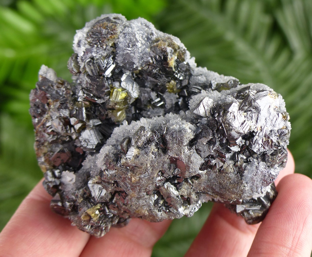 Amazing Gem Sphalerite on Quartz, Raw Crystal, Natural Mineral, Healing ...