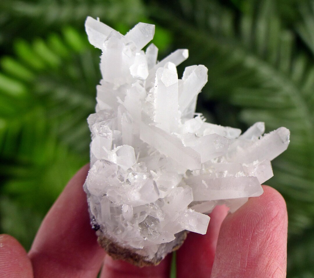 Milky Quartz With Calcite, Raw Crystal, Natural Mineral, Healing ...